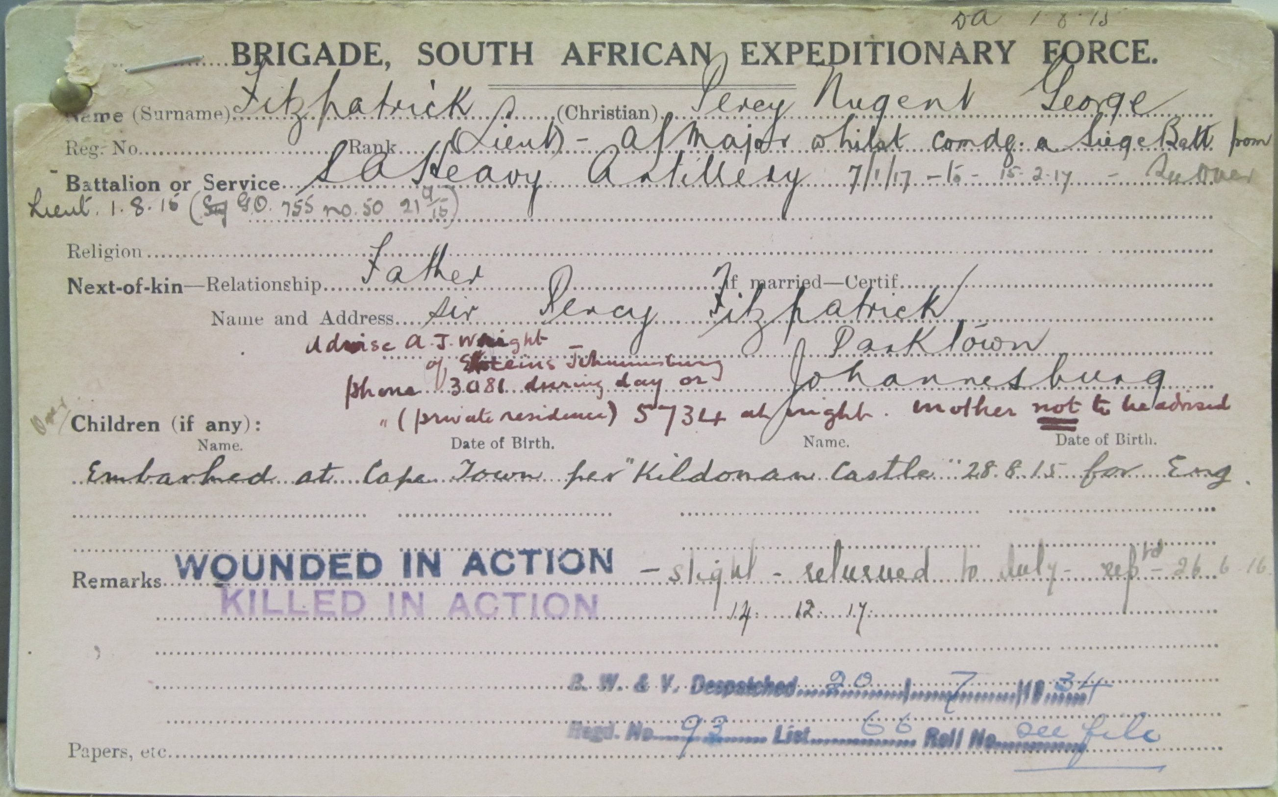 South African War Graves Project